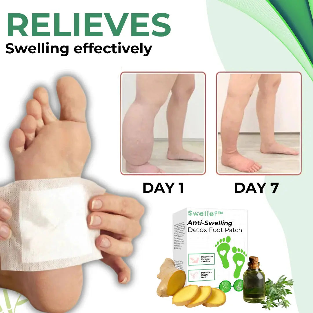 Swelief™ Anti-Swelling Detox Foot Patch - Pameza